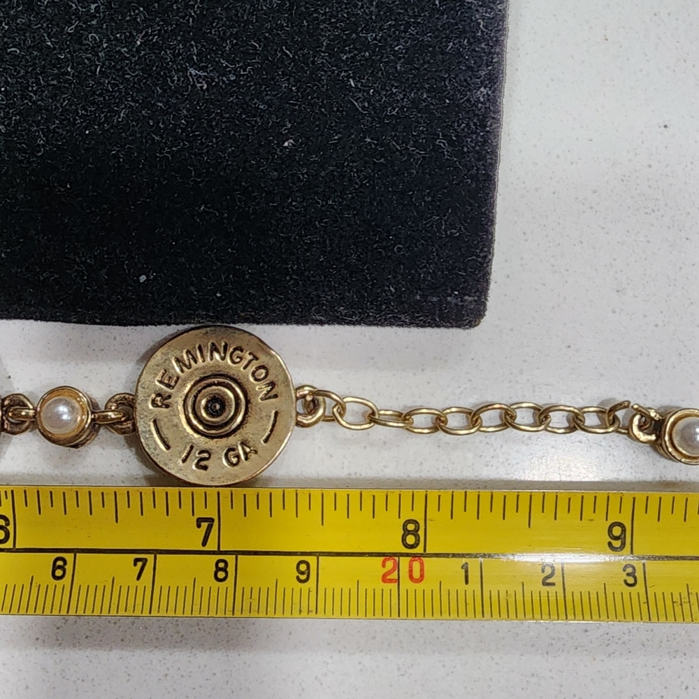 Remington 12 Gauge Shotgun Shot Gun Shell Bracelet Fa… - Gem